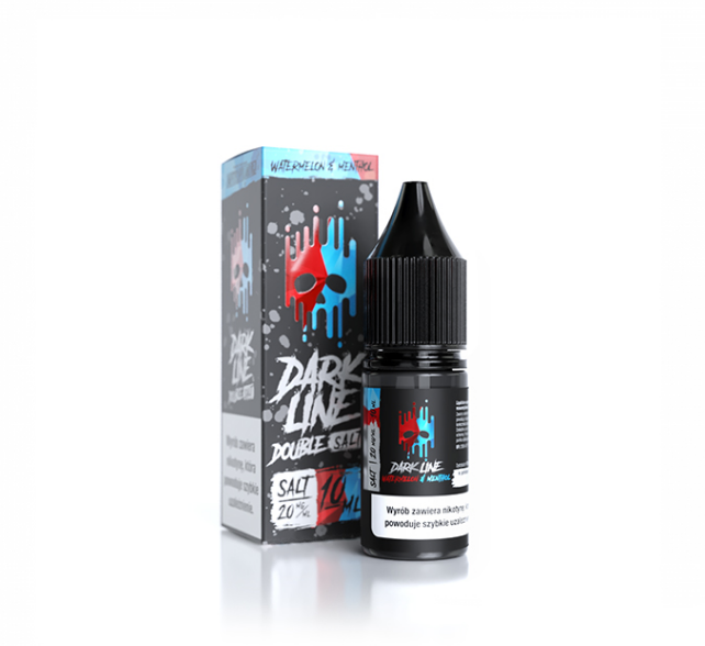 Liquid Dark Line Double Salt 10ml Watermelon Menthol 20mg - DRV DISTRIBUTION - Hurtownia vape