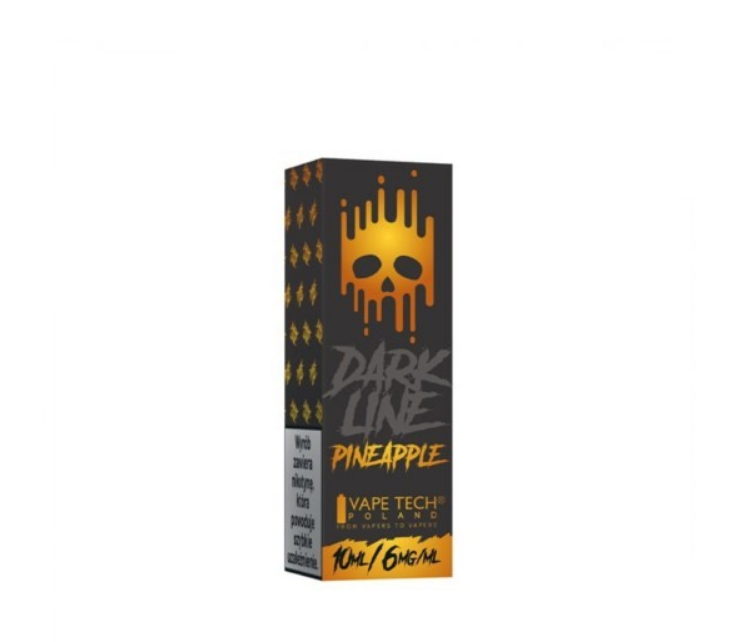 Liquid Dark Line 6mg Pineapple 10ml - DRV DISTRIBUTION - Hurtownia vape