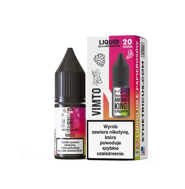 Liquid Aroma King Salt 20mg 10ml Vimto - DRV DISTRIBUTION - Hurtownia vape