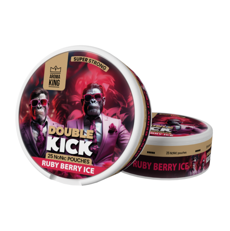 Woreczki nikotynowe Aroma King NoNic Double Kick 10mg - Ruby Berry Ice ...