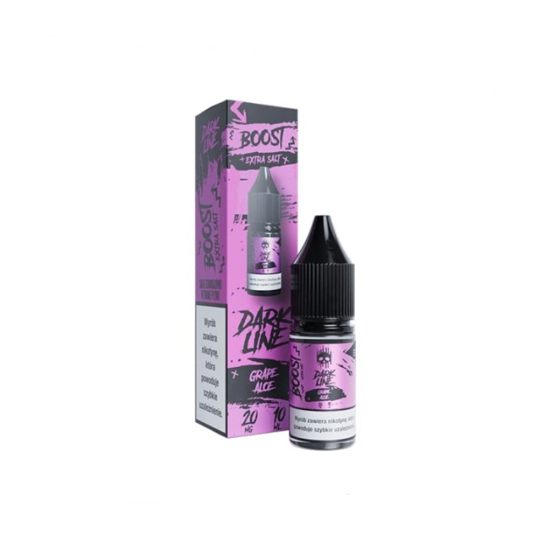 Liquid Dark Line Boost Salt 10ml Grape Aloe 20mg - B2B DoctorVape - Hurtownia vape