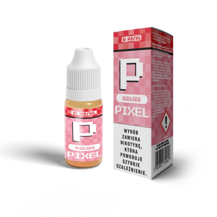 Liquid Pixel 18mg 10ml Malina - DRV DISTRIBUTION - Hurtownia vape